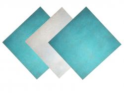 Poly Pad 20"x20"x1" Green/White - 35/Case | Filtration MFG ...